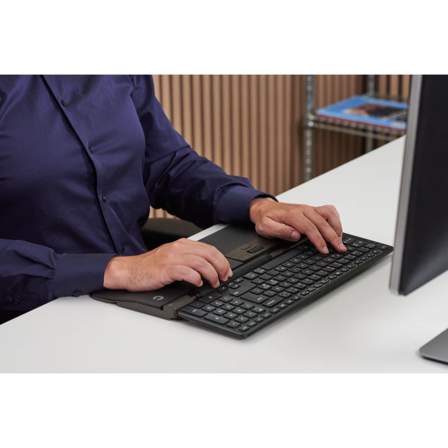 Contour RollerMouse Pro with Extended Wrist Rest Vegan Leather ...