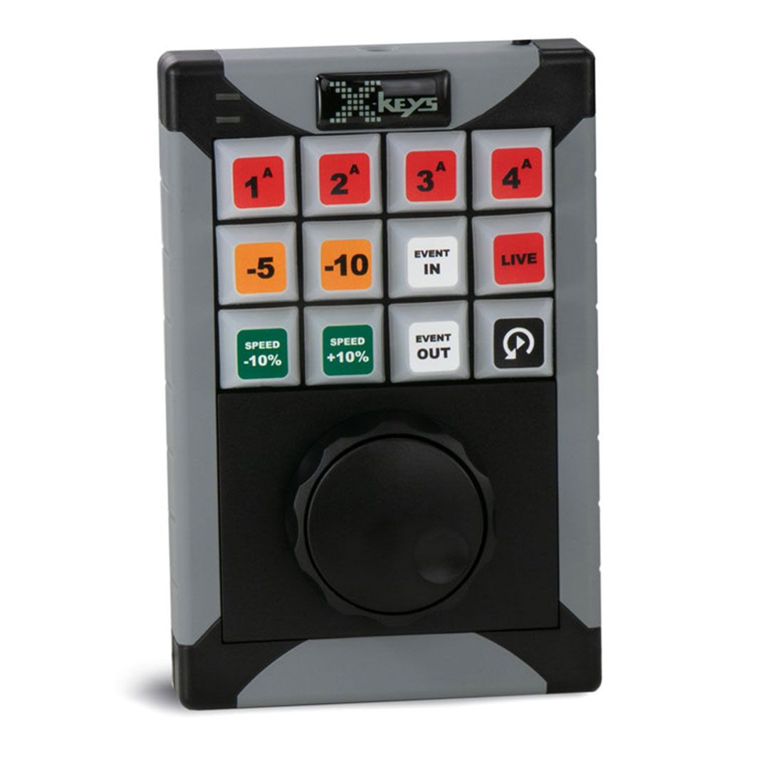 X-keys XK-12 Mini Replay Controller Jog and Shuttle Keypad — Keyboard ...