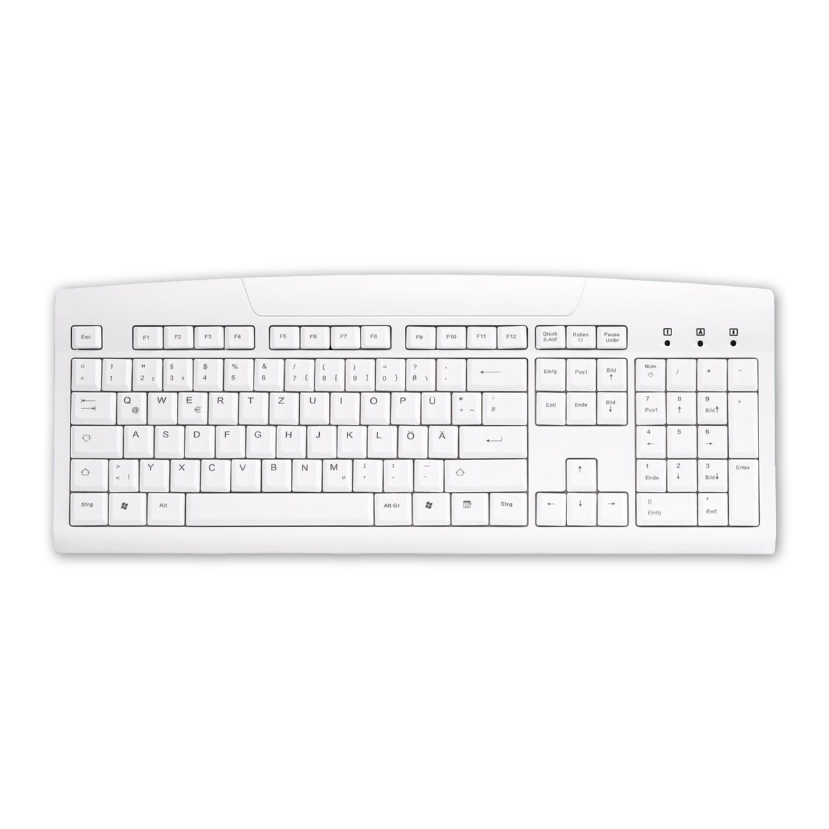 Active Key AK-8000 Washable Keyboard in White - Wired — Keyboard ...