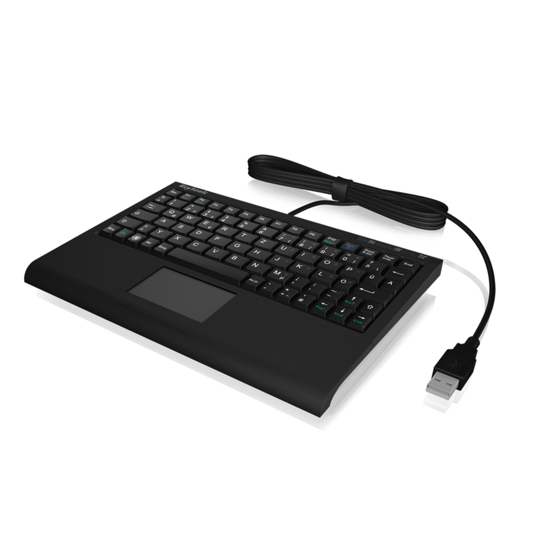 Keysonic ACK-3410 Super-Mini Keyboard with integrated Smart-Touchpad ...