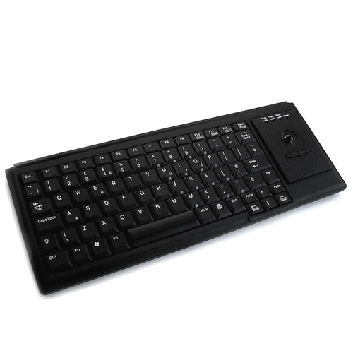 Accuratus Compact Keyboard with Integrated Trackball — Keyboard ...