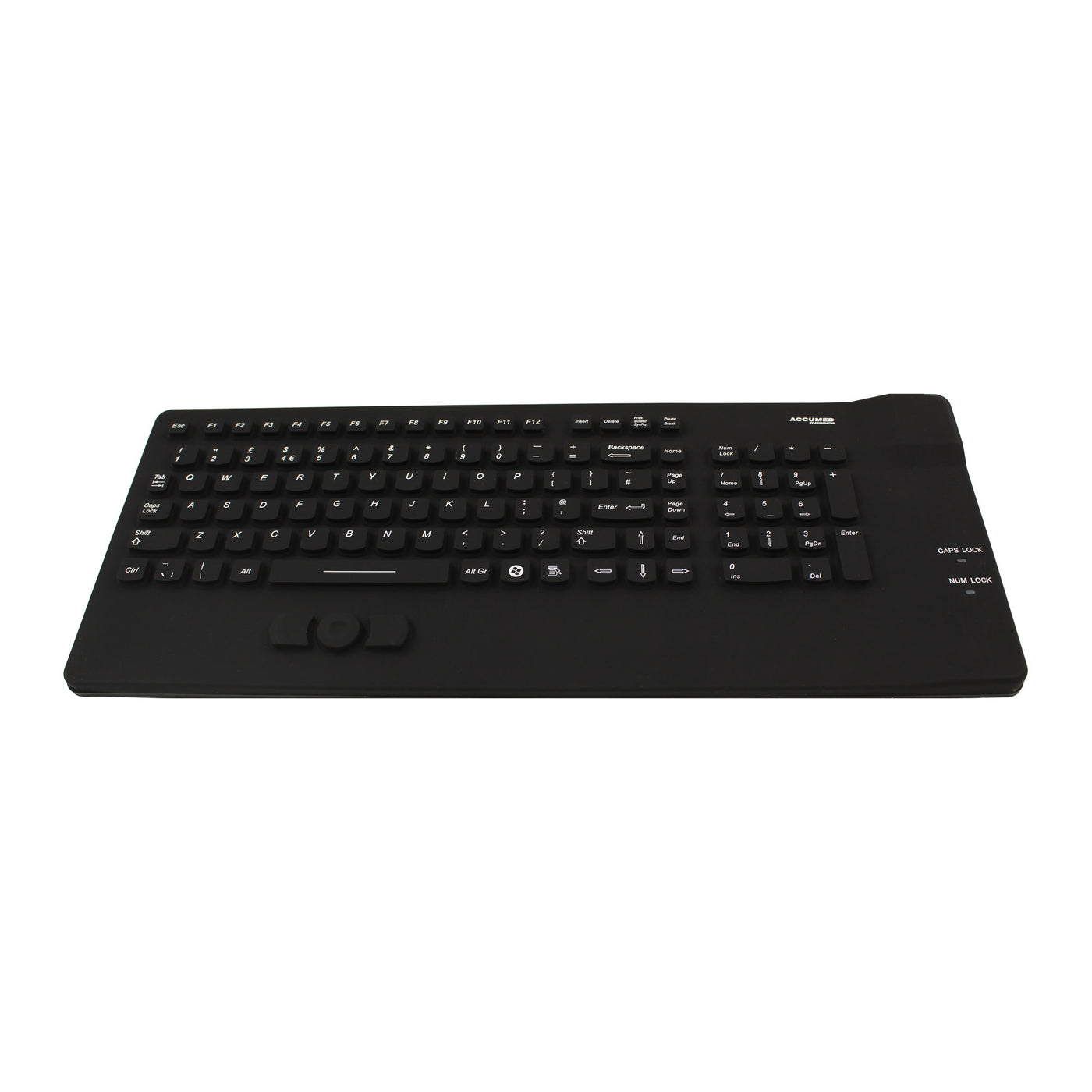 AccuMed Compact Medical/Industrial Waterproof Keyboard — Keyboard ...