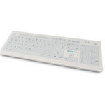 Purekeys Wireless Full Size Medical Keyboard - IP66 with Tactile Feedb ...
