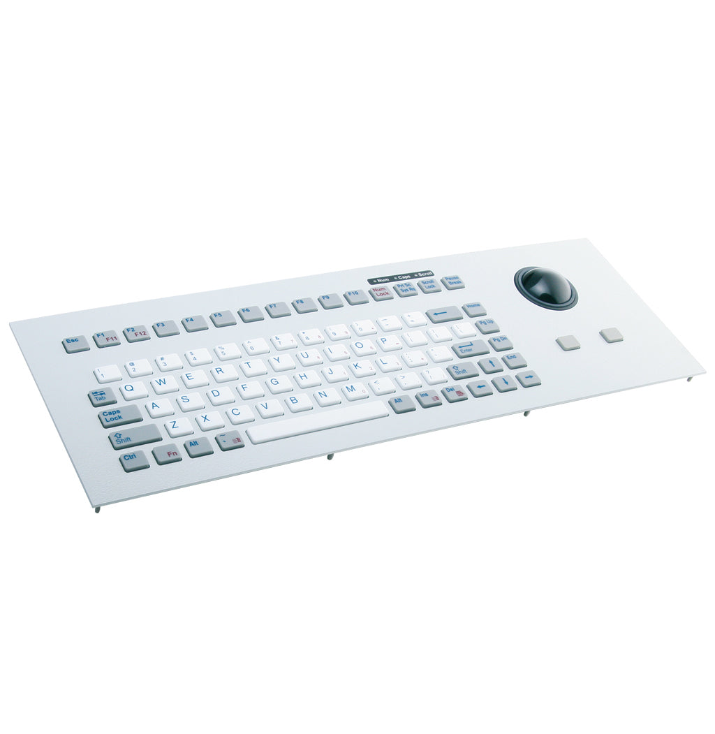 InduKey TKG-083b-TB38-MODUL Panel Mount Keyboard with Silicone Keys ...